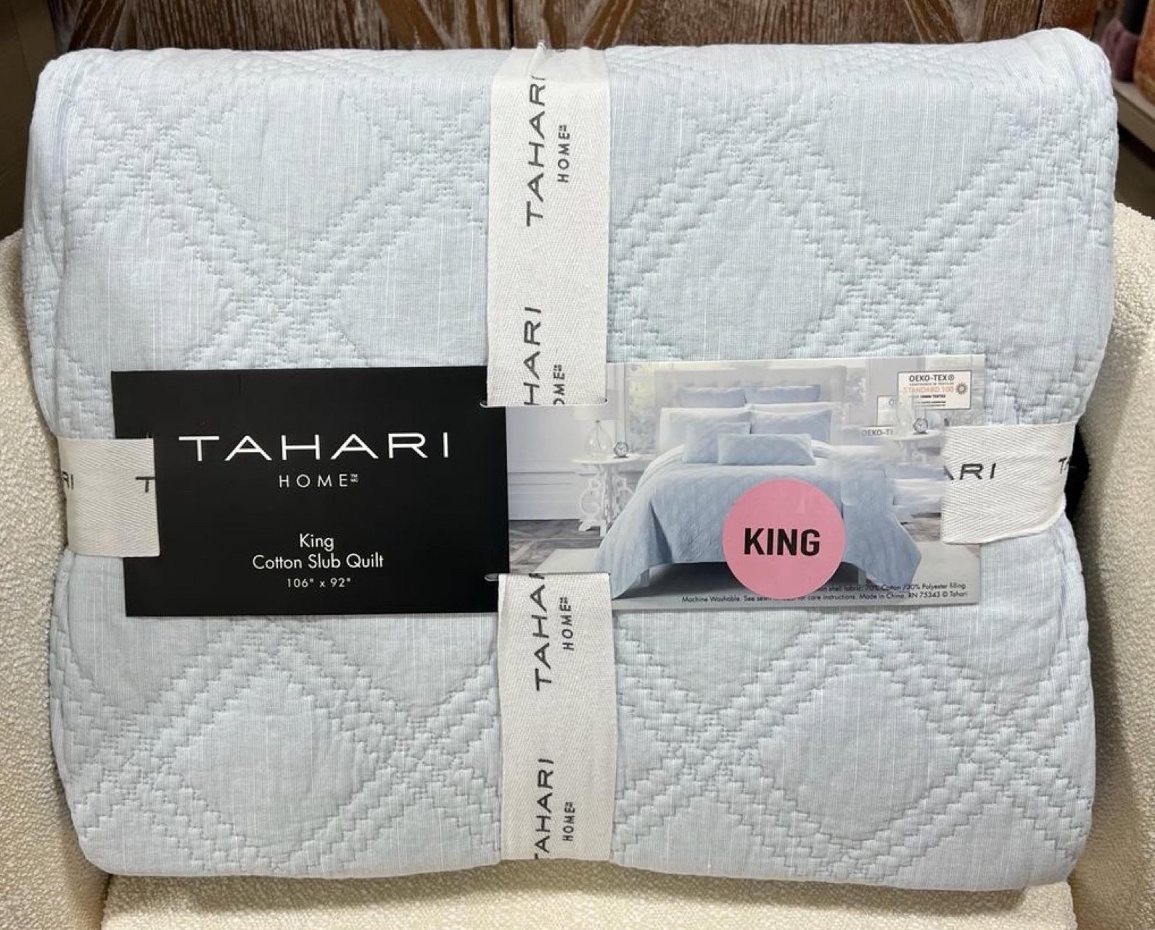Tahari Blue Quilts Mercari