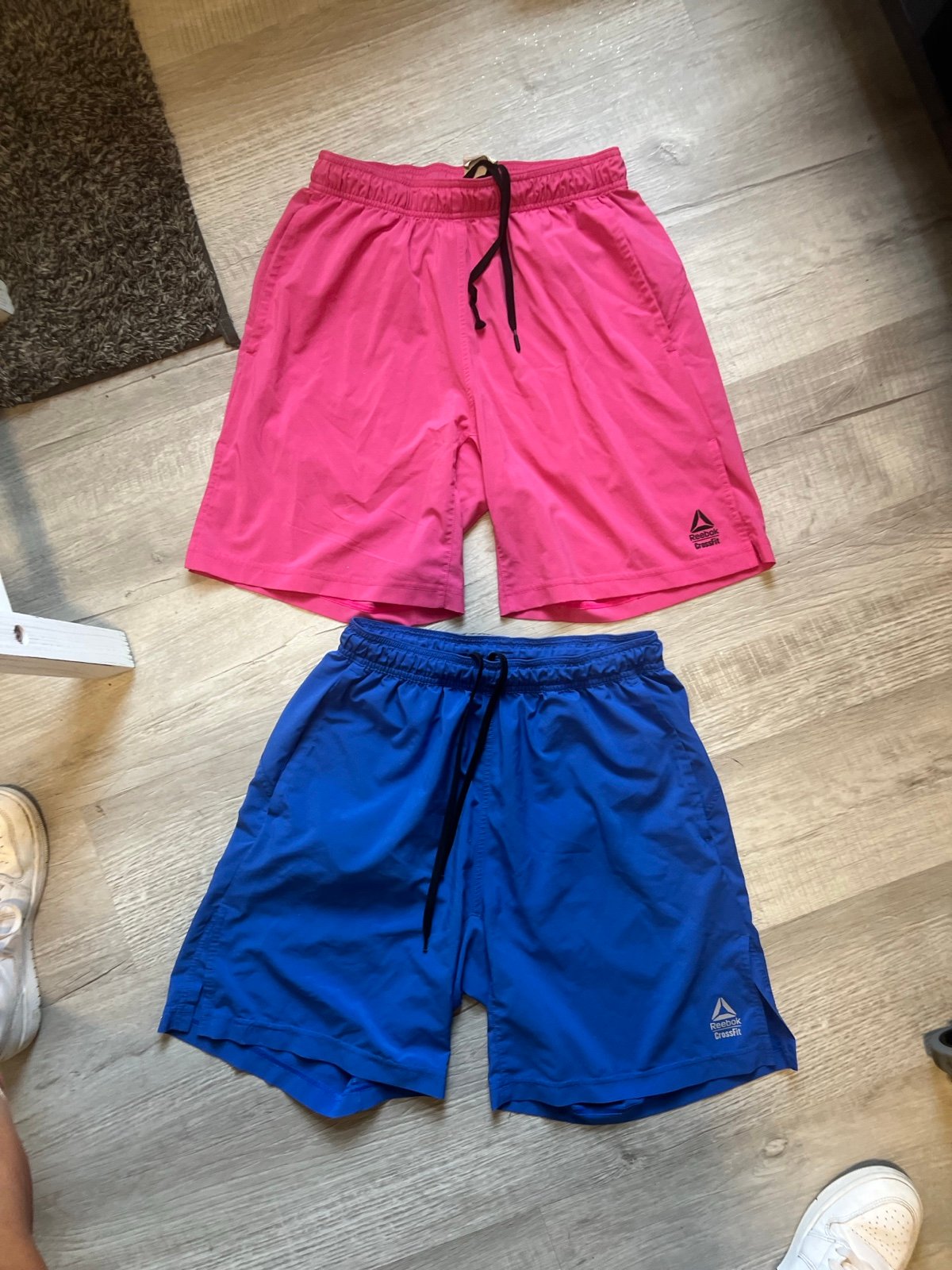 Reebok crossfit shorts mens pink store