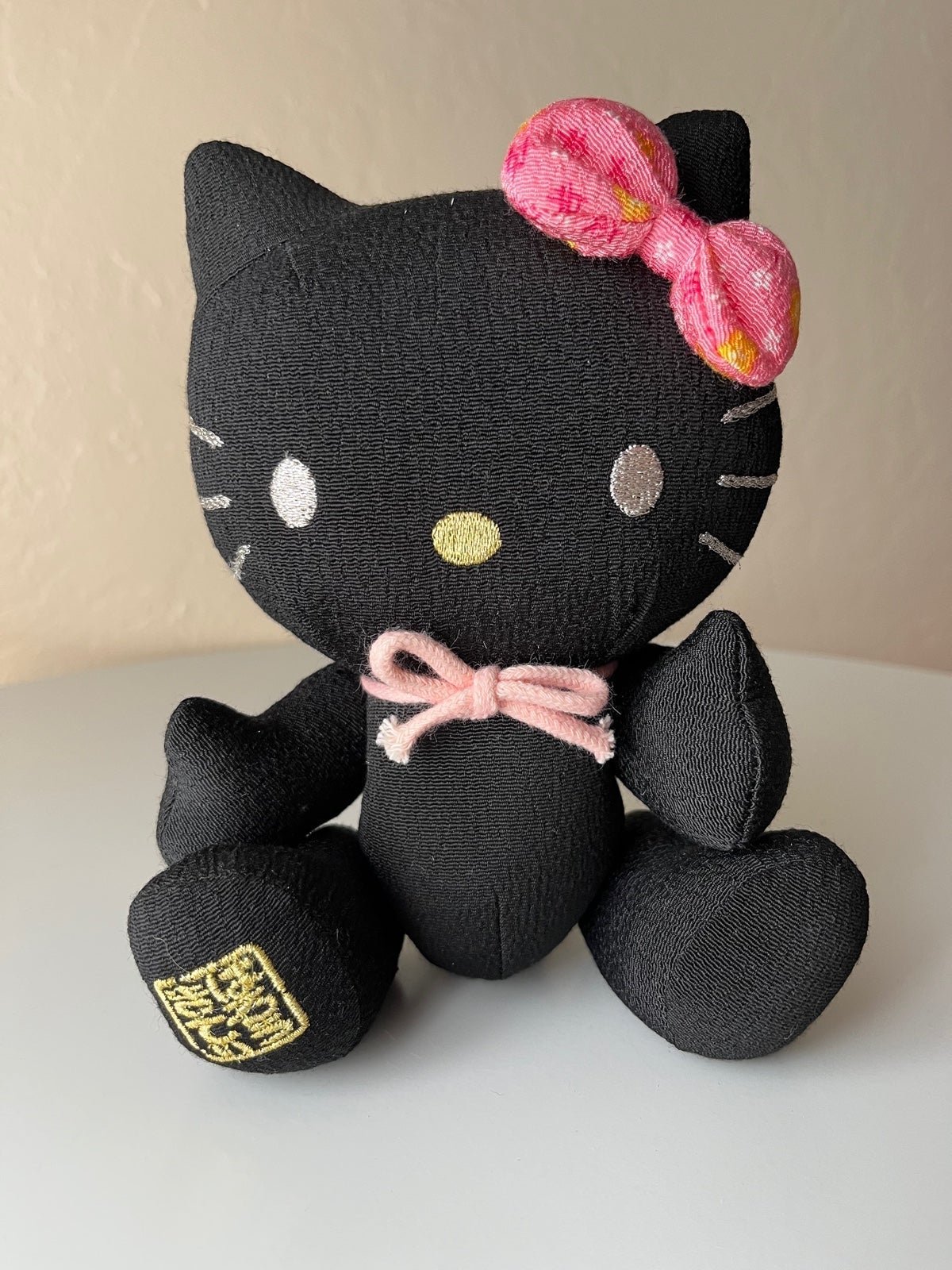 Sanrio Hello Kitty Black Plush